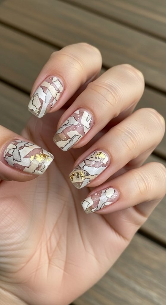 26 Paper Nails Ideas | Creative Newspaper & Book Page Nail Art 2026